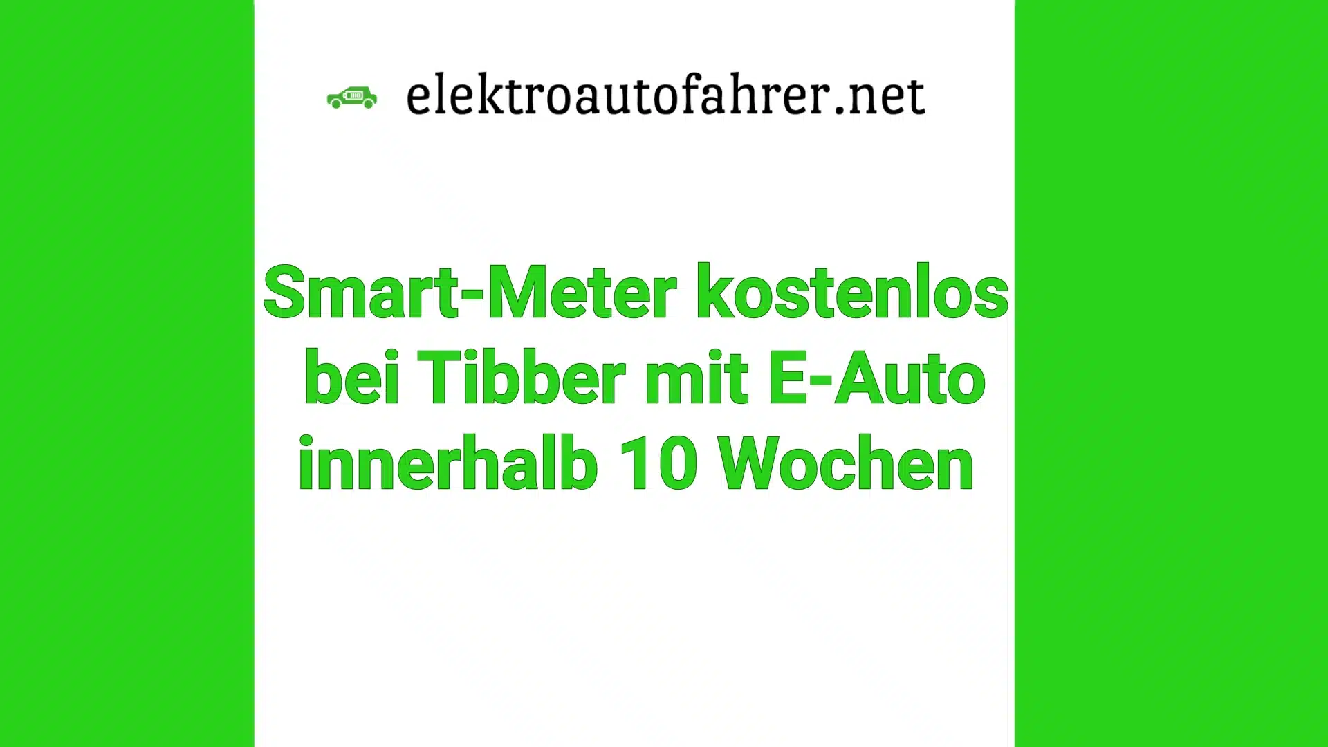 Smart Meter kostenlos bei Tibber - so sparst du mit E-Auto richtig!
